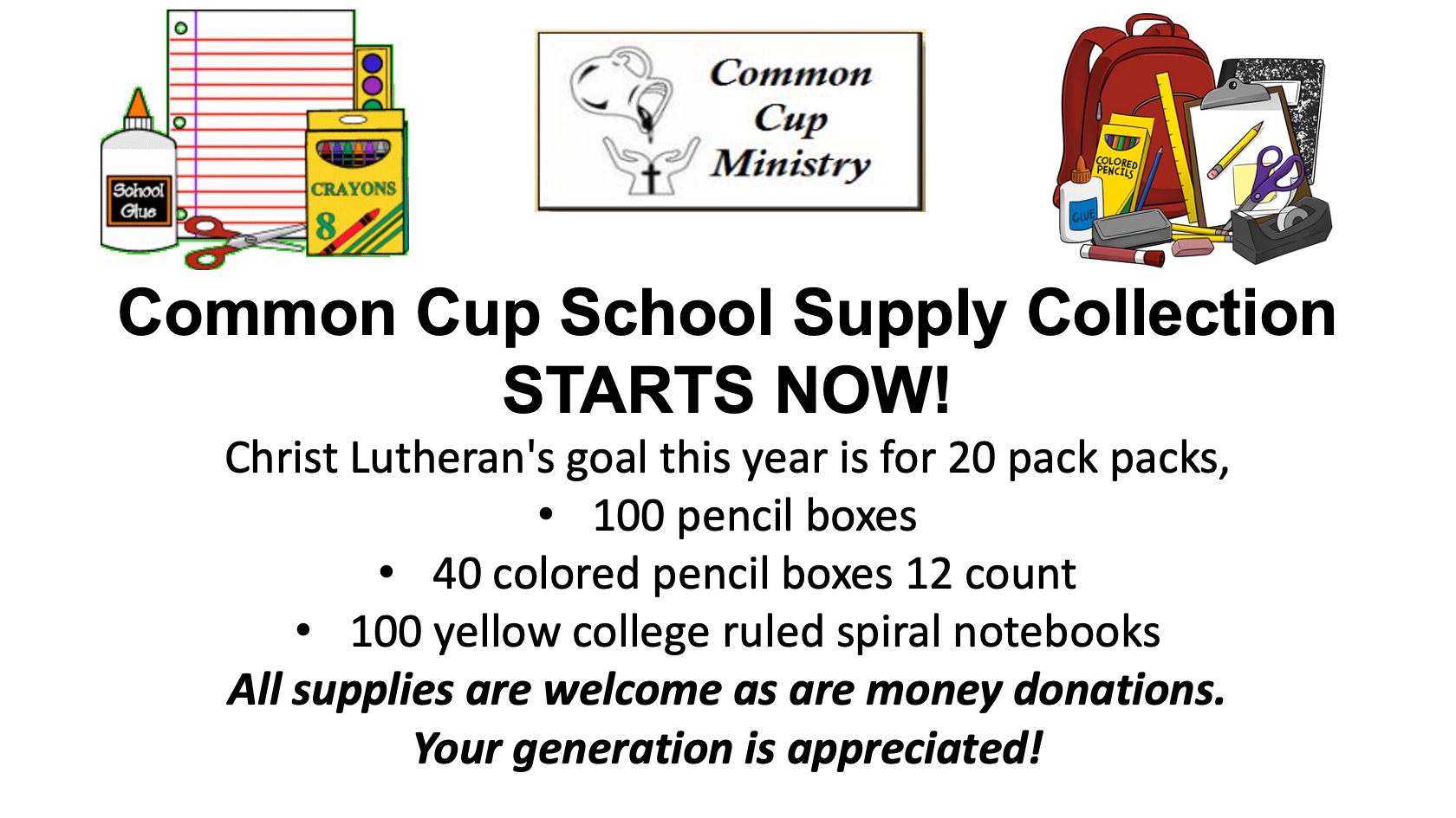 Common Cup - Christ Lutheran Church